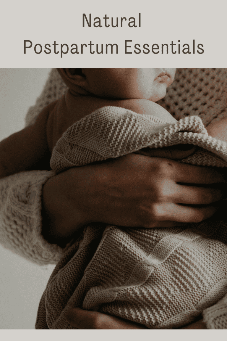 Natural Postpartum Essentials