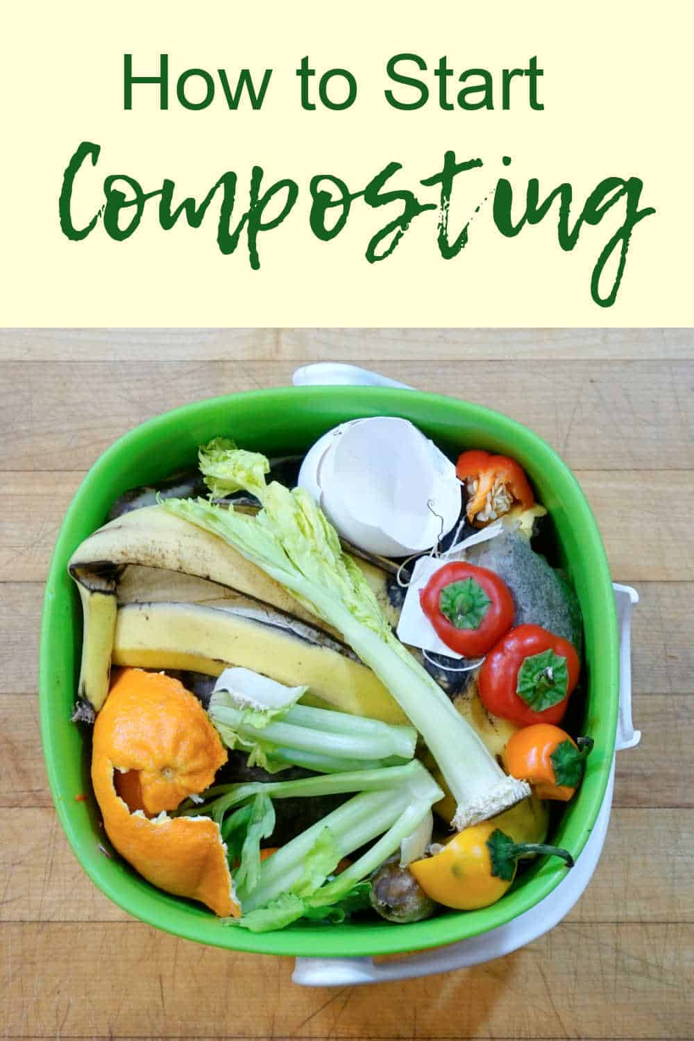 How to Start Composting