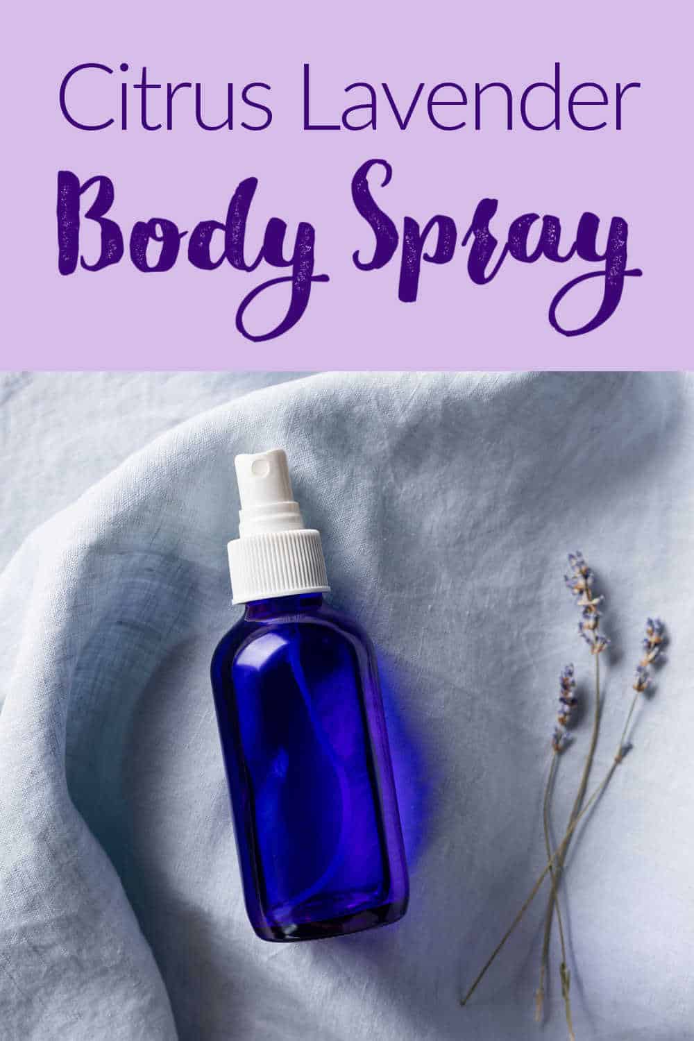 Citrus Lavender Body Spray