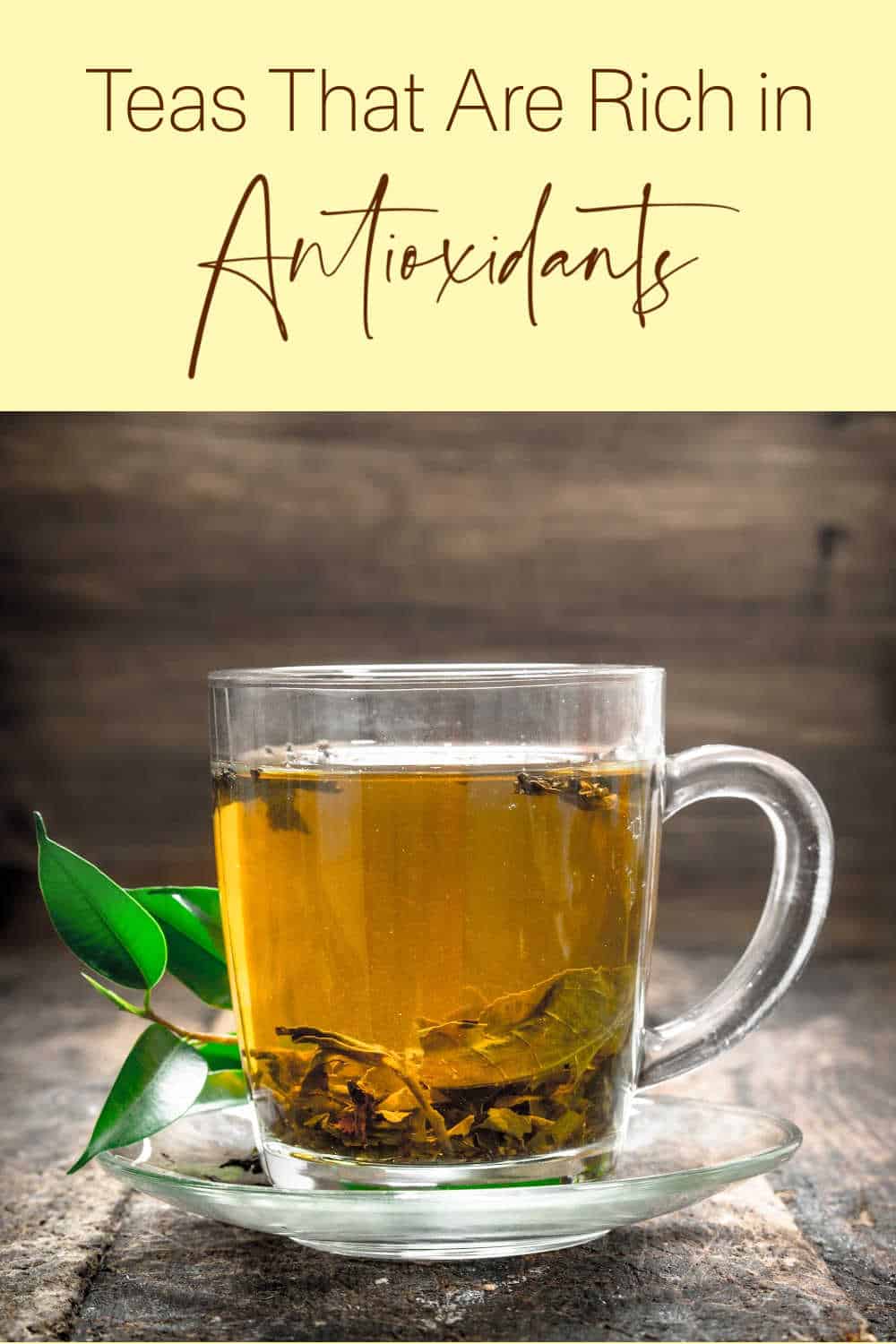 Teas That Are Rich in Antioxidants